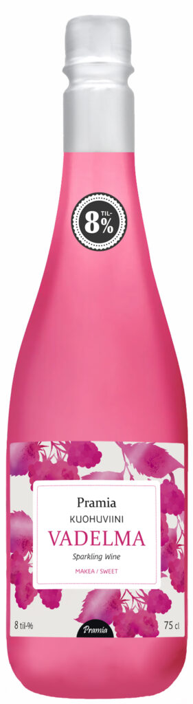 Pramia kuohuviini vadelma - Pramia