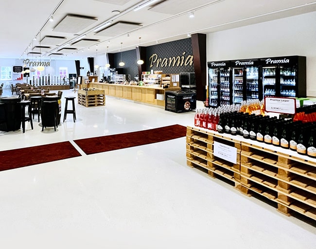 Tehtaanmyymälä - Pramia